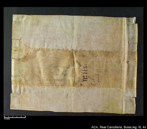 Cancillería,bulas_pontificias,legajo_III,nº4/ Letras cerra...