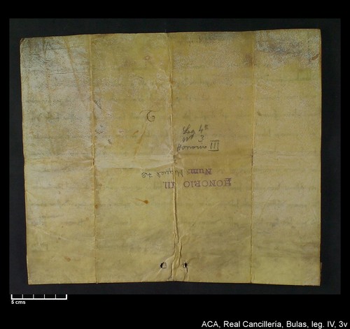 Cancillería,bulas_pontificias,legajo_IV,nº3/ Letras ejecut...