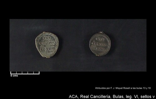 Cancillería,bulas_pontificias,legajo_VI,nº13/ Letras ejecu...