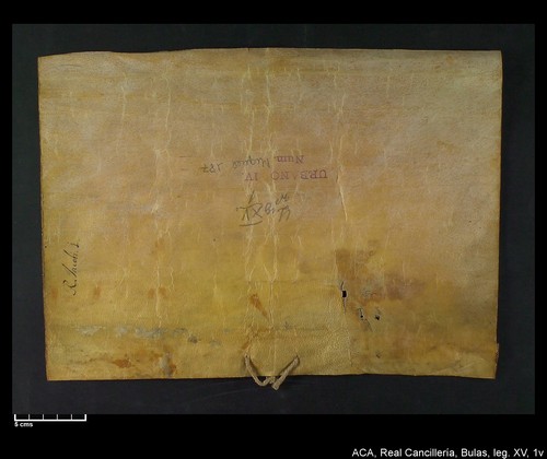 Cancillería,bulas_pontificias,legajo_XV,nº1/ Letras ejecut...