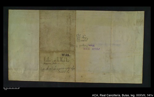 Cancillería,bulas_pontificias,legajo_XXXVII,nº141/ Letras ...